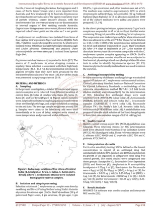 Pigeon Excreta A Potential Source of Cryptococcus Neoformans and their ...
