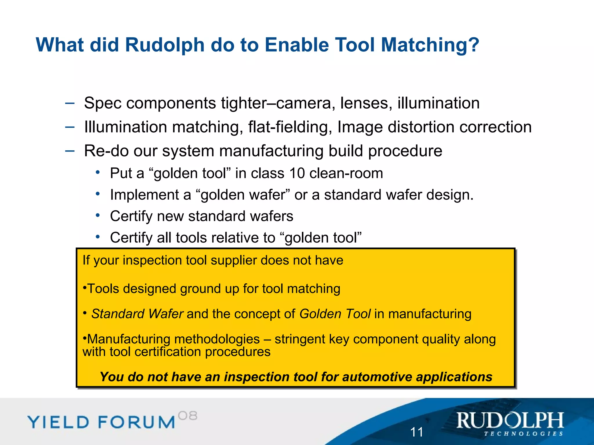 Trends in the Backend for Semiconductor Wafer Inspection | PPT