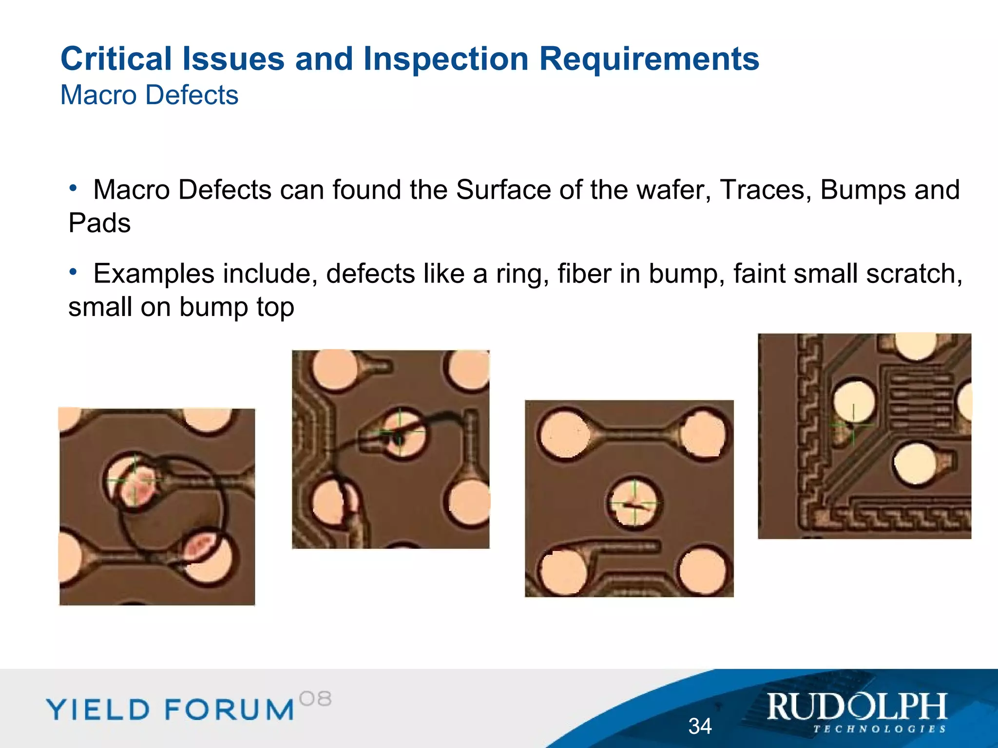 Trends in the Backend for Semiconductor Wafer Inspection | PPT