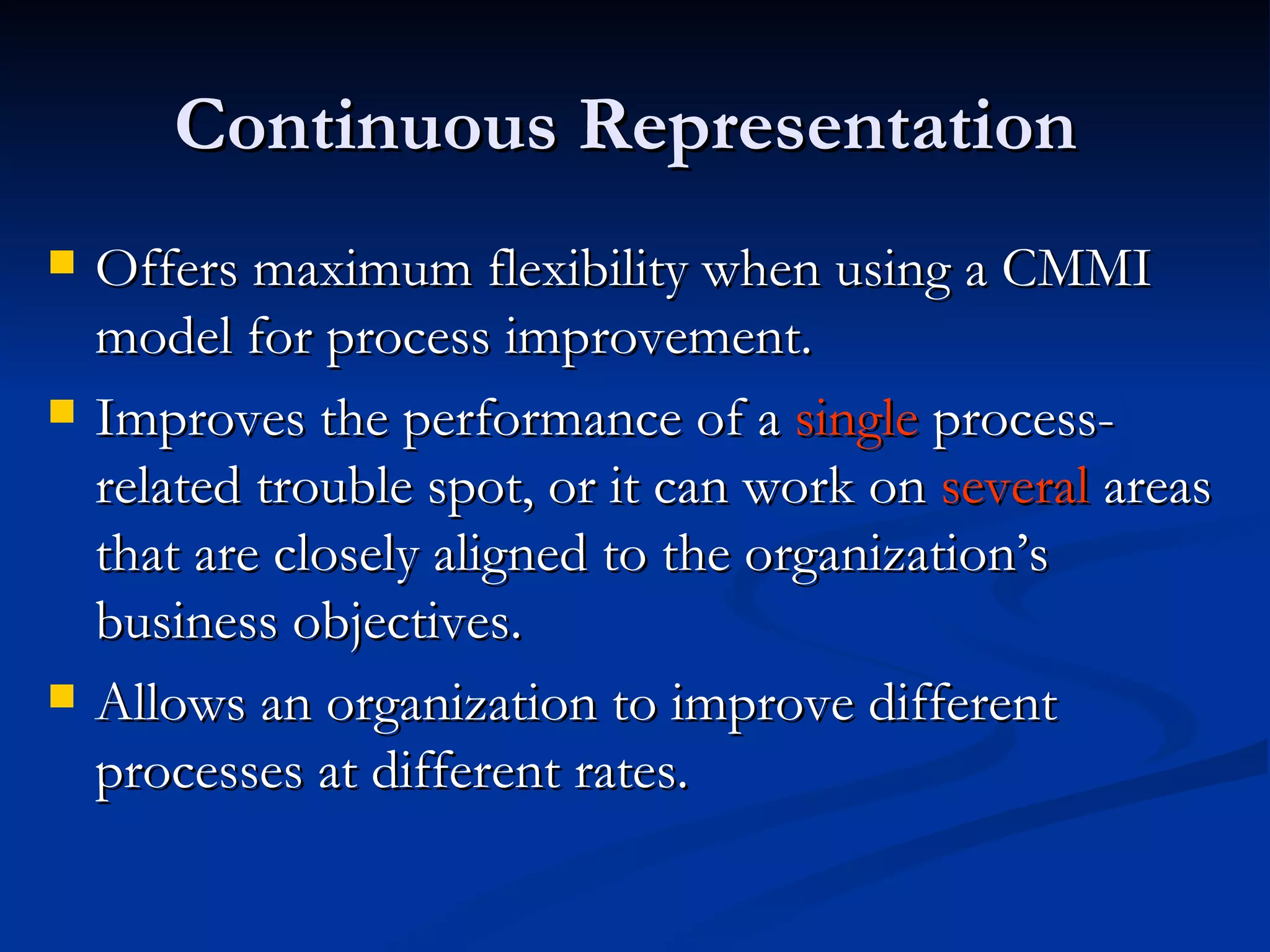 3-CMMI Continuous And Staged | PPT
