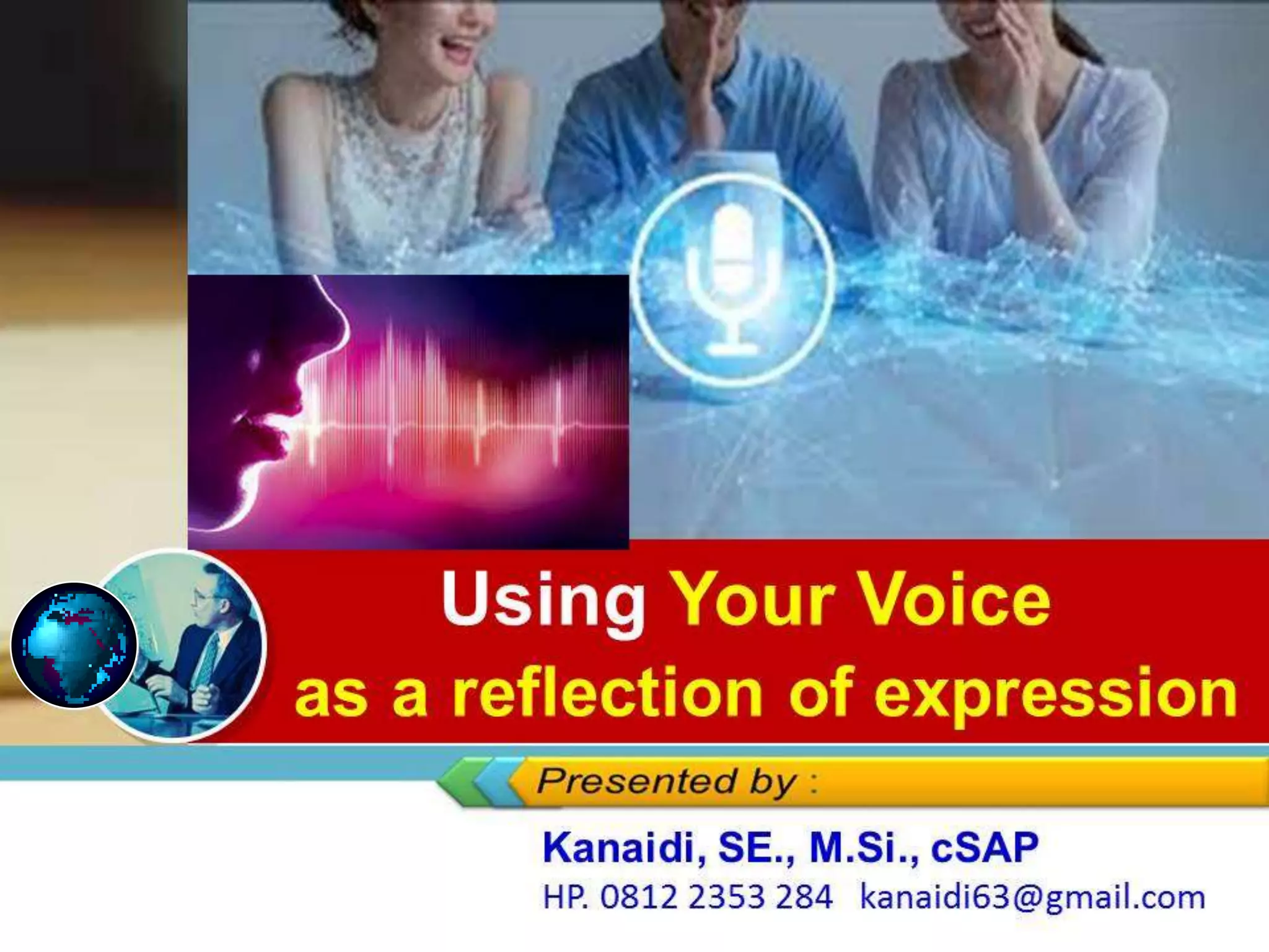 Using your Voice as a Reflection of Expression _Materi Training ...