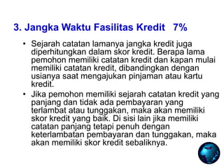 Contoh "Credit Scoring di Malaysia" _Materi Training CREDIT SCORING | PPTX