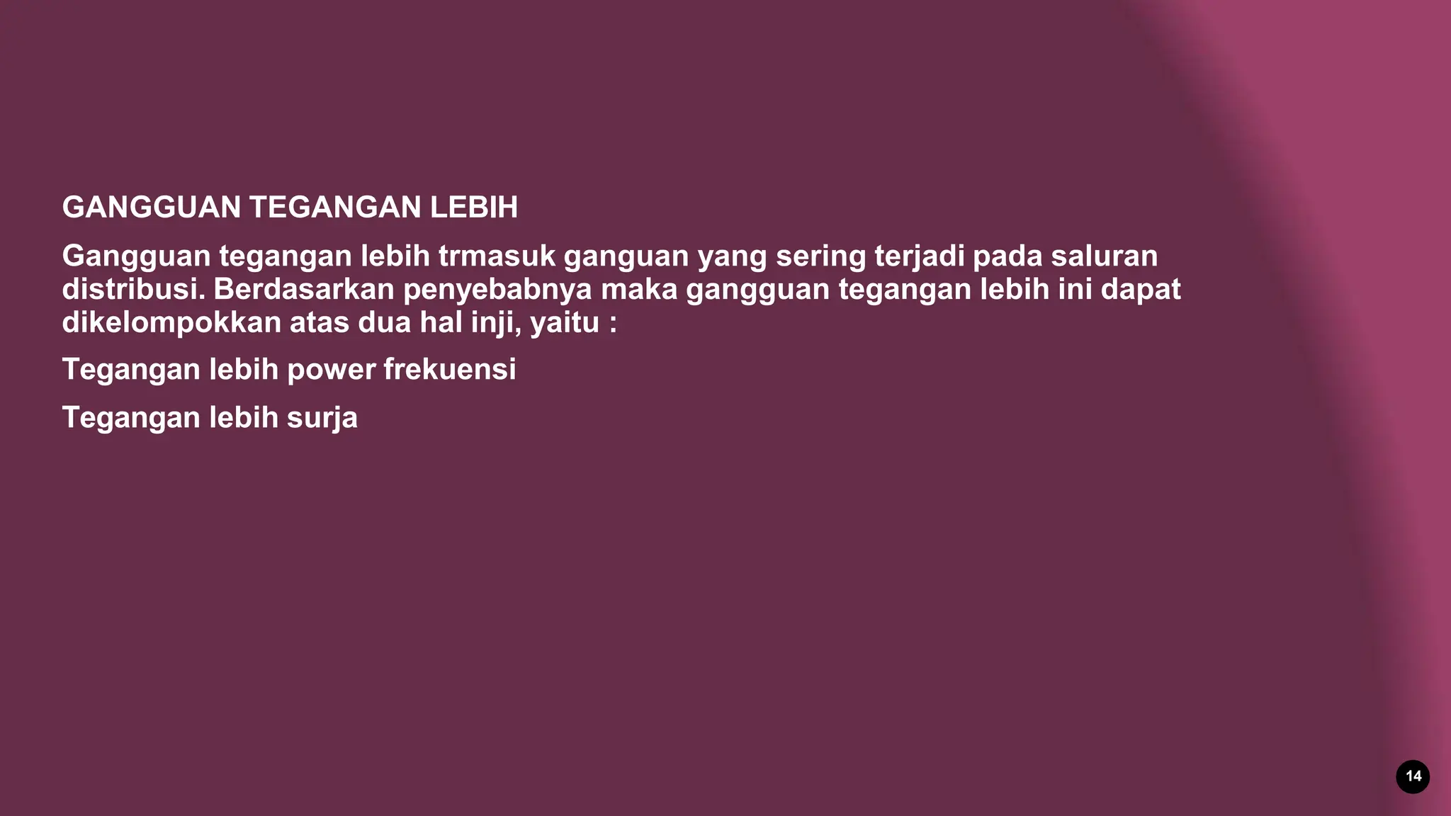 JARINGAN TEGANGAN MENENGAH SISTEM TENAGA LISTRIK 20 KV | PPTX