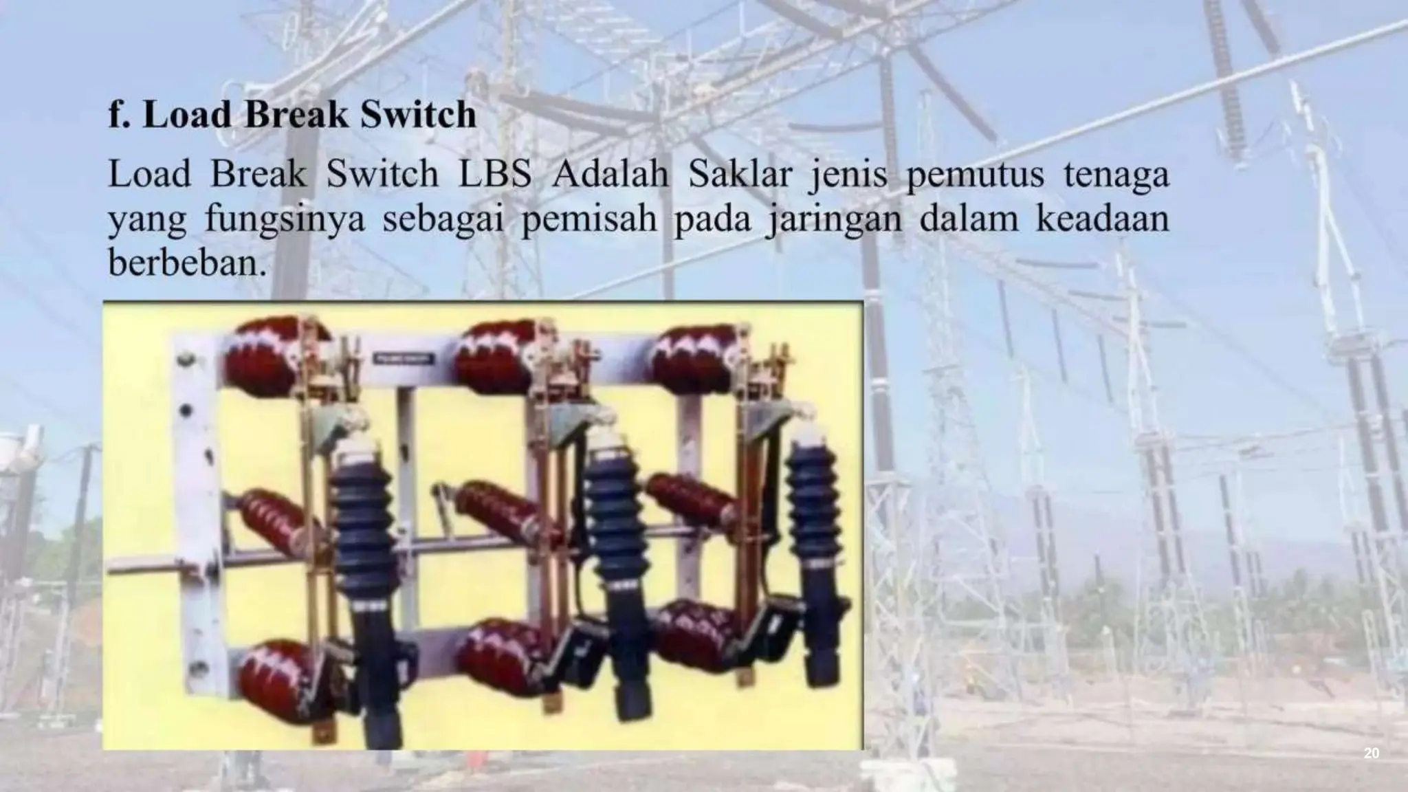 JARINGAN TEGANGAN MENENGAH SISTEM TENAGA LISTRIK 20 KV | PPTX