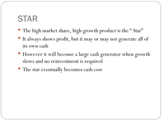 3A. BCG Matrix Fred R Davis Strategic Mngmt | PPT