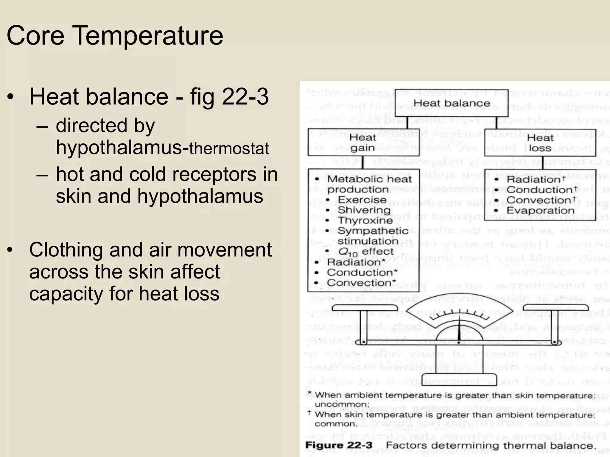 Exercise and Environment Temperature acclimatization | PPTX