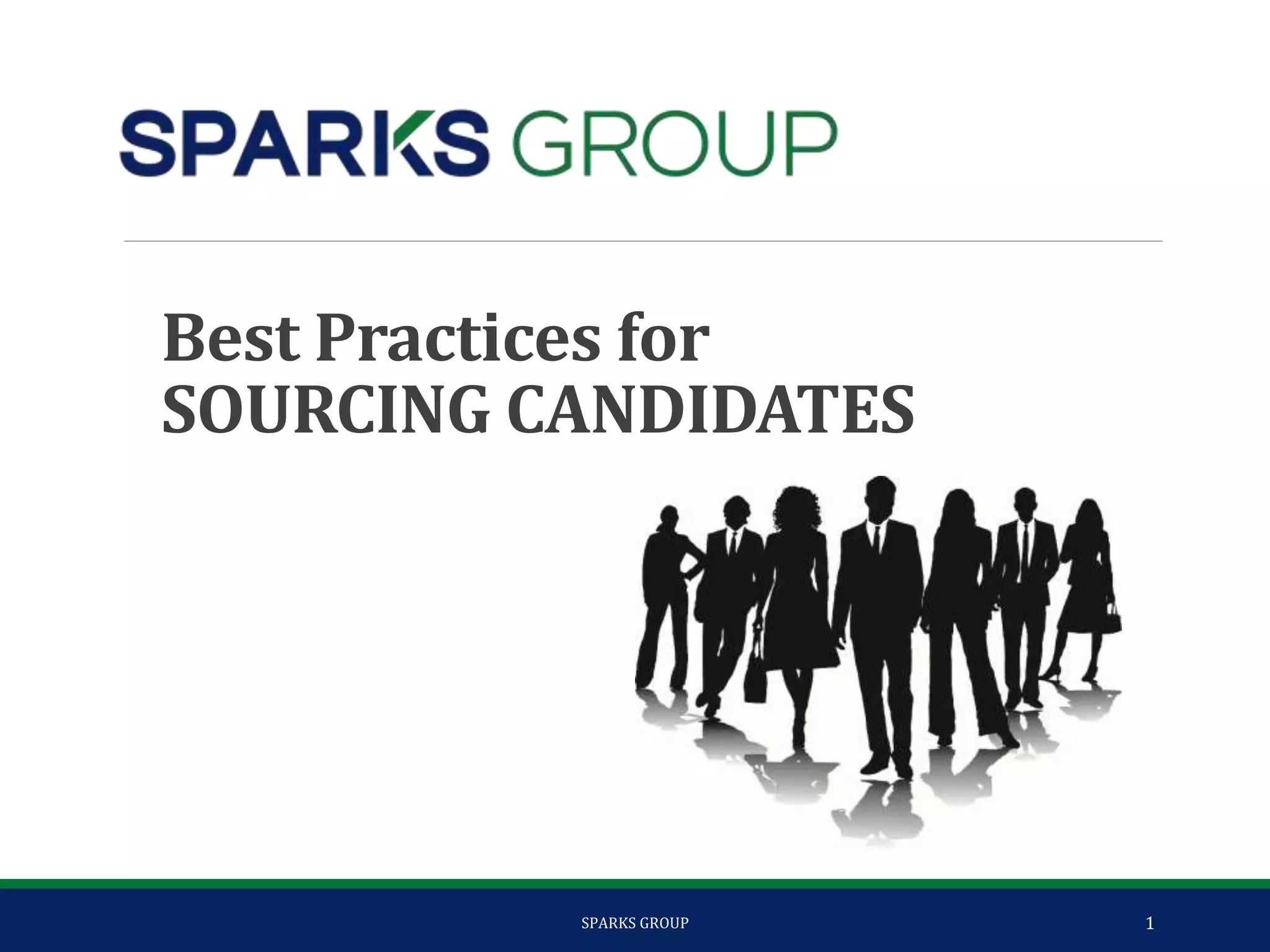 Best Practices for Sourcing Candidates | PPT