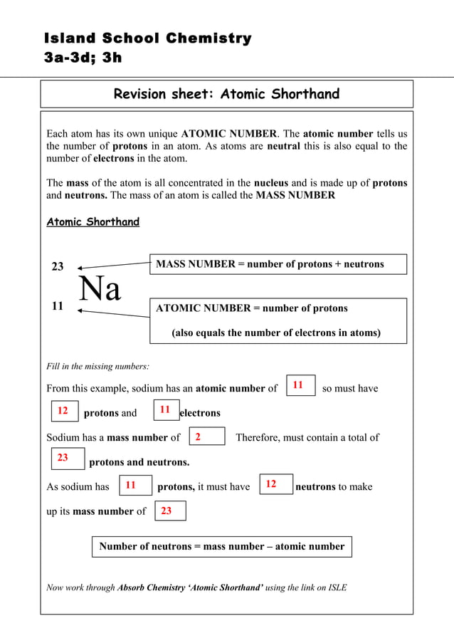 3a d,3h atomic structure info + qs | DOC | Chemistry | Science