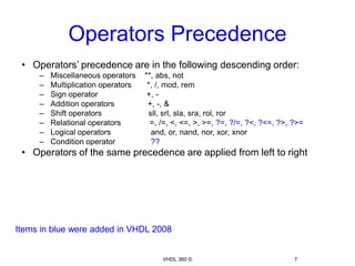 Data types and Operators Continued | PPTX
