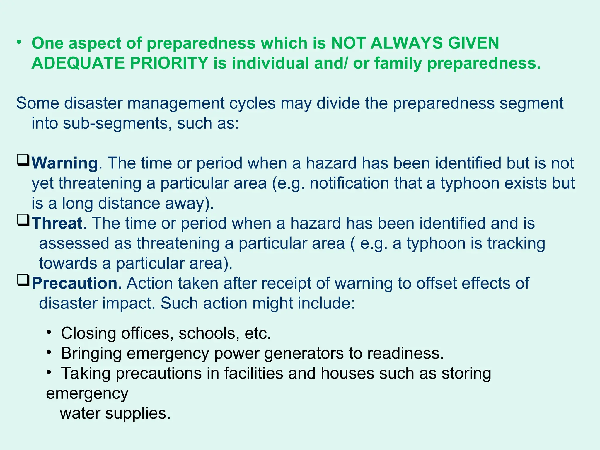 3A -INSIGHTS ON DISASTER MANAGEMENT - 17 slides.ppt