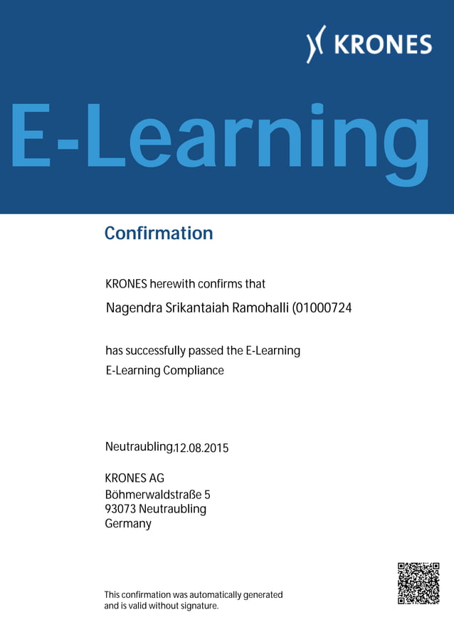 E-Learning Compliance | PDF