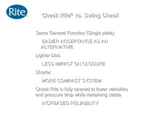 Ritepro Check Valves | PPT