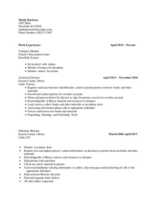 MH resume | PDF