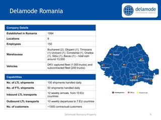 Delamode Romania_Company presentation_Domestic capabilities | PPT