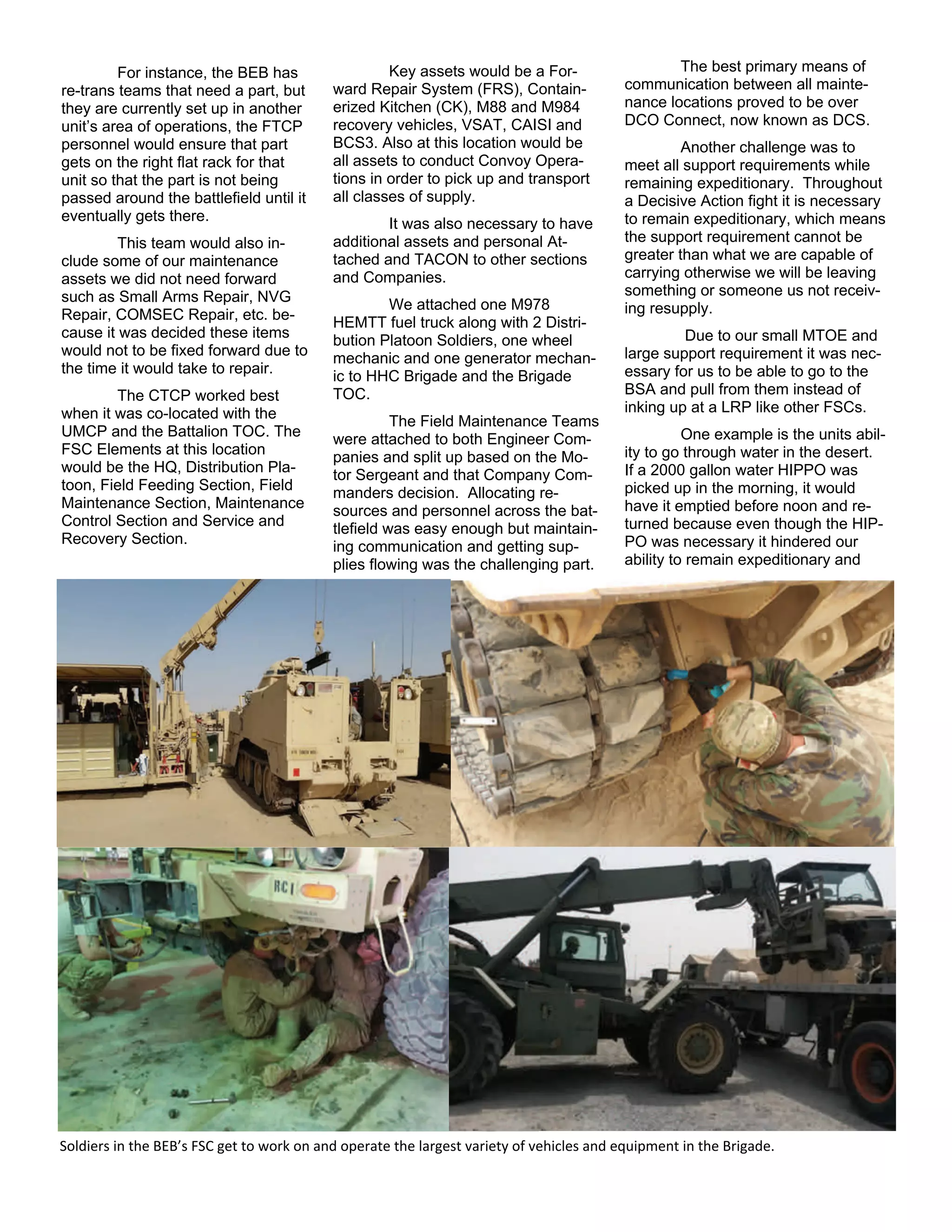 E_FSC_Article_Sustaining the BEB | PDF | Defense Industry | Industries