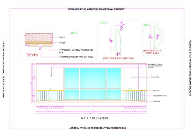 Dining wall elevation A | PDF