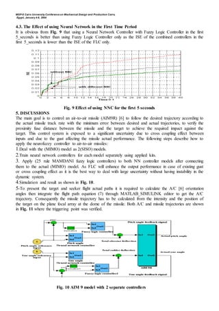 DEVELOPMENT OF A NEUROFUZZY CONTROL SYSTEM FOR THE GUIDANCE OF AIR TO AIR MISSILE | PDF