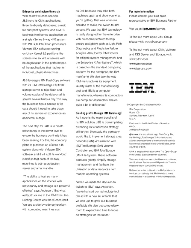 IBM Case Study | PDF