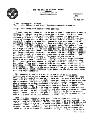 The SNCO-Commissioned Officer Team | PDF