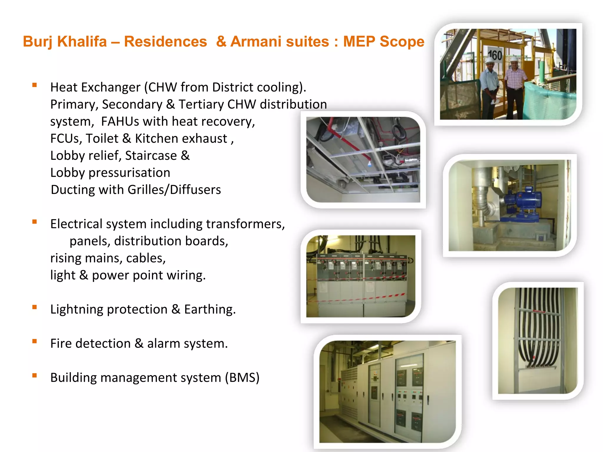 Burj MEP scope | PPT