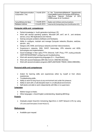 CV Eng.Abdulbaqi | PDF