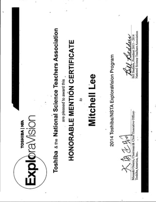 mitchell cert | PDF