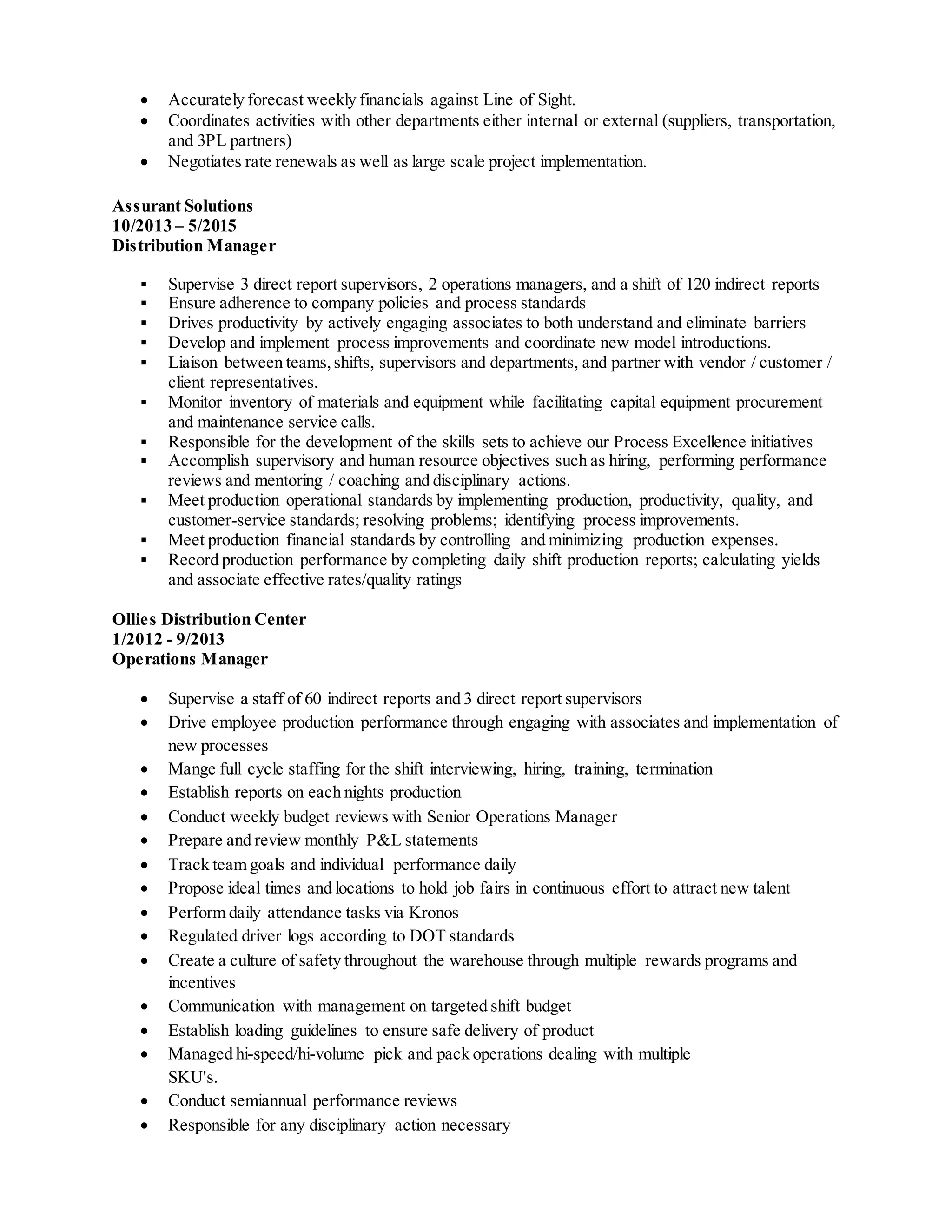 Kris Scott Resume | DOCX