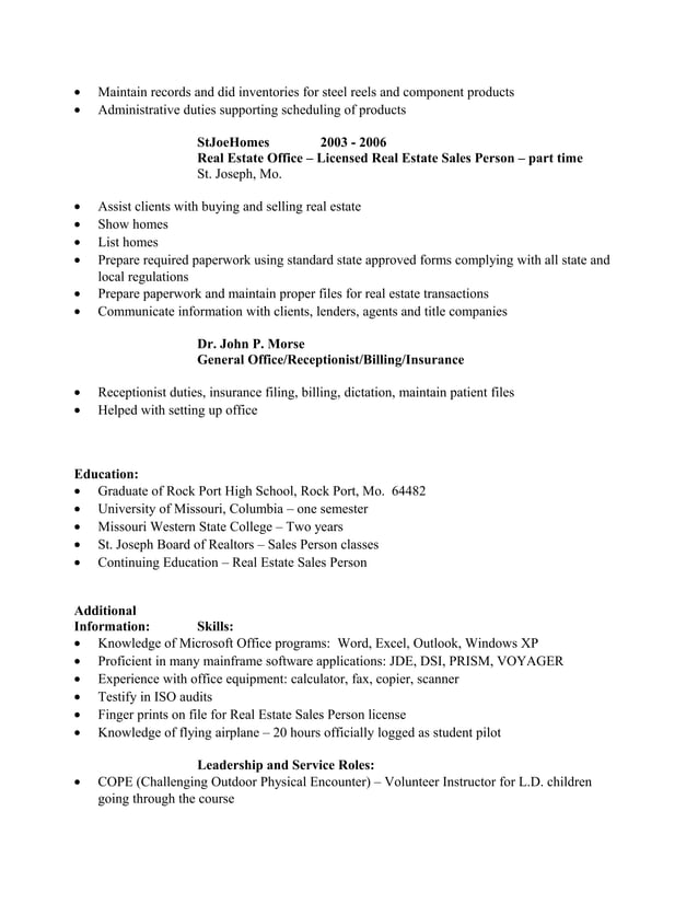 Resume 05-27-15 | PDF