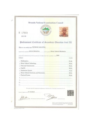 cv patrick | PDF