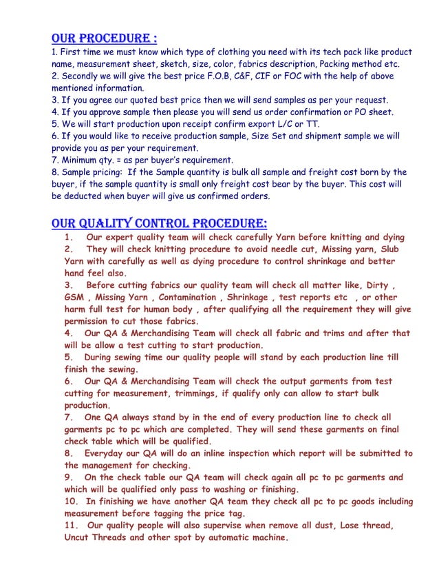 FACTORY PROFILE | PDF