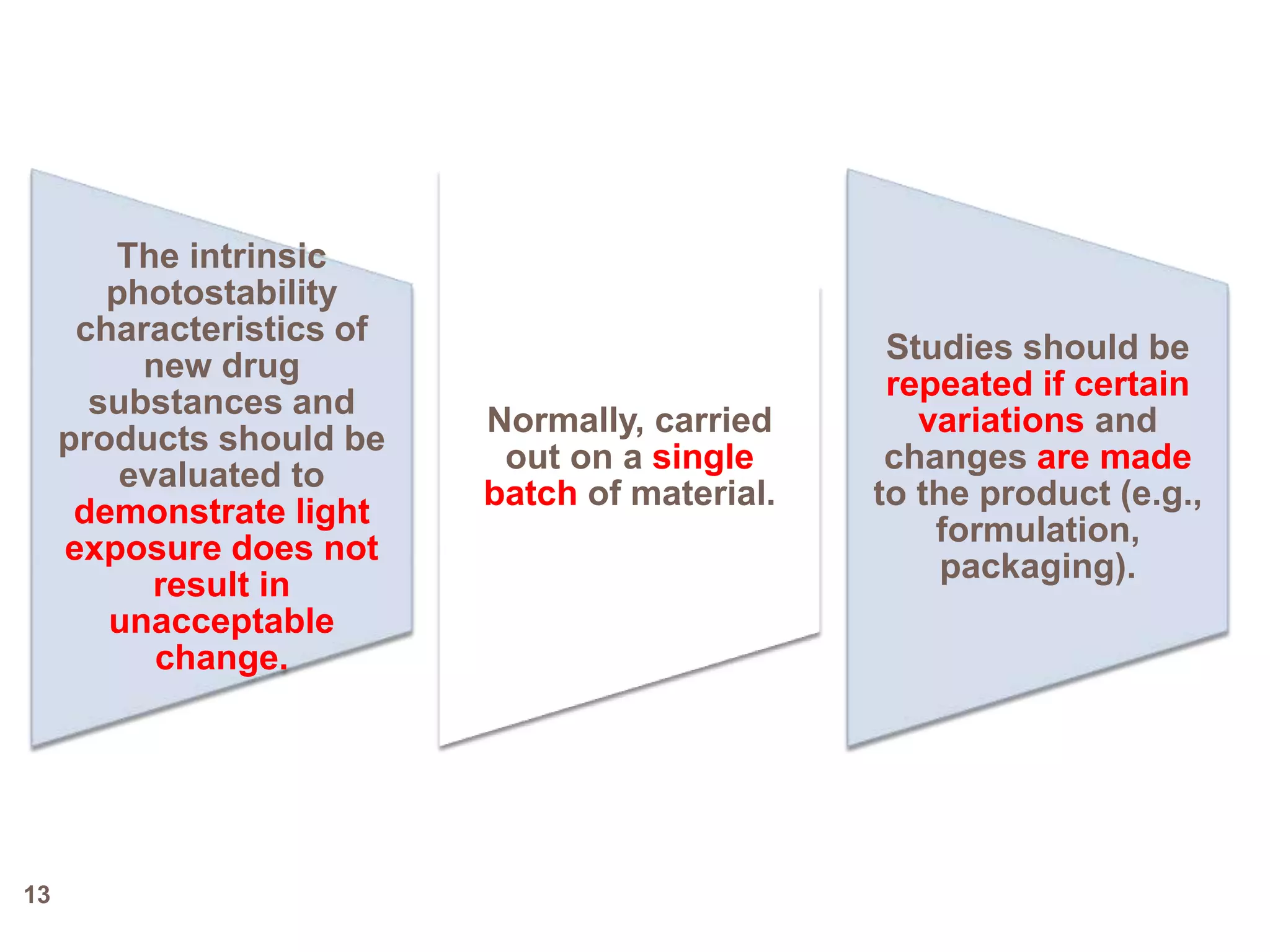 PHOTOSTABILITY TESTING SEM I SEMINAR | PPTX