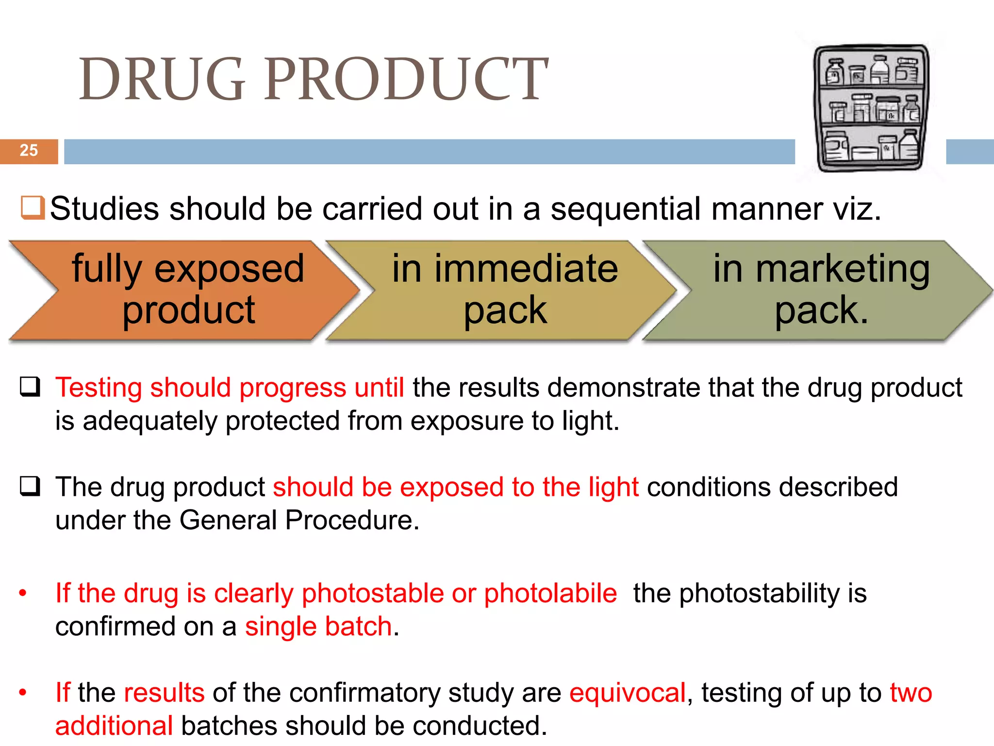 PHOTOSTABILITY TESTING SEM I SEMINAR | PPTX