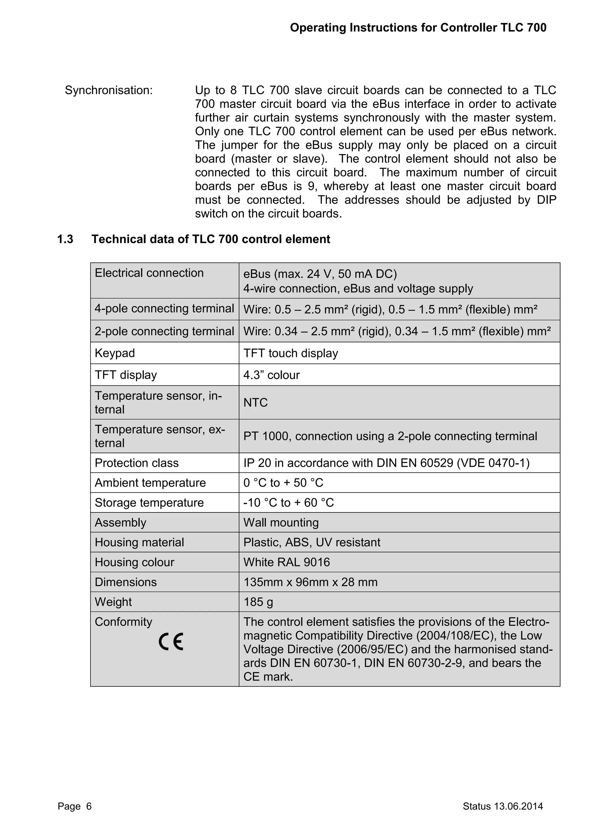 TLC_700_Controller_unit | PDF