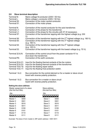 TLC_700_Controller_unit | PDF