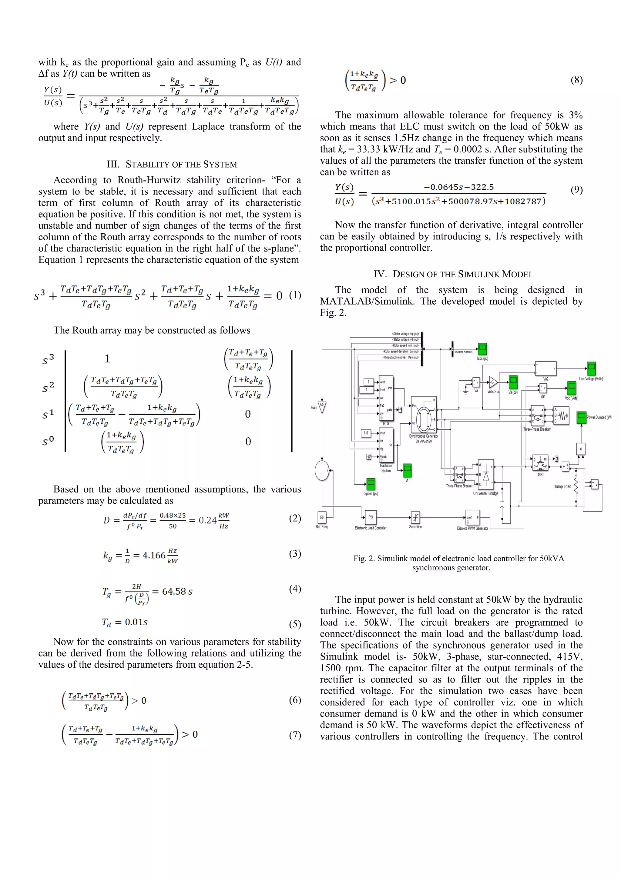 Steady-State Analysis of Electronic Load Controller | PDF