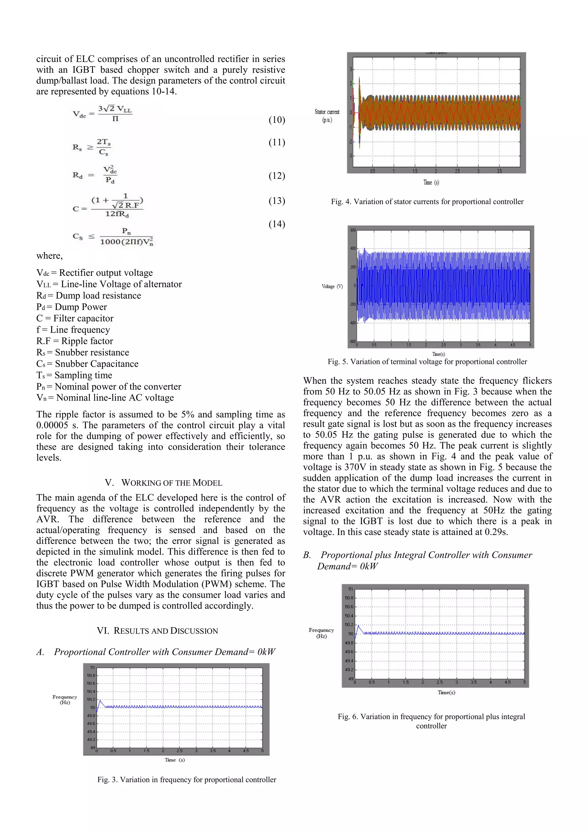 Steady State Analysis Of Electronic Load Controller Pdf