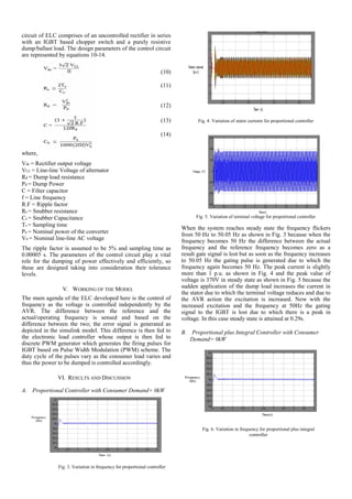 Steady-State Analysis of Electronic Load Controller | PDF
