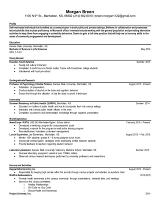 Morgan Breen Resume | PDF