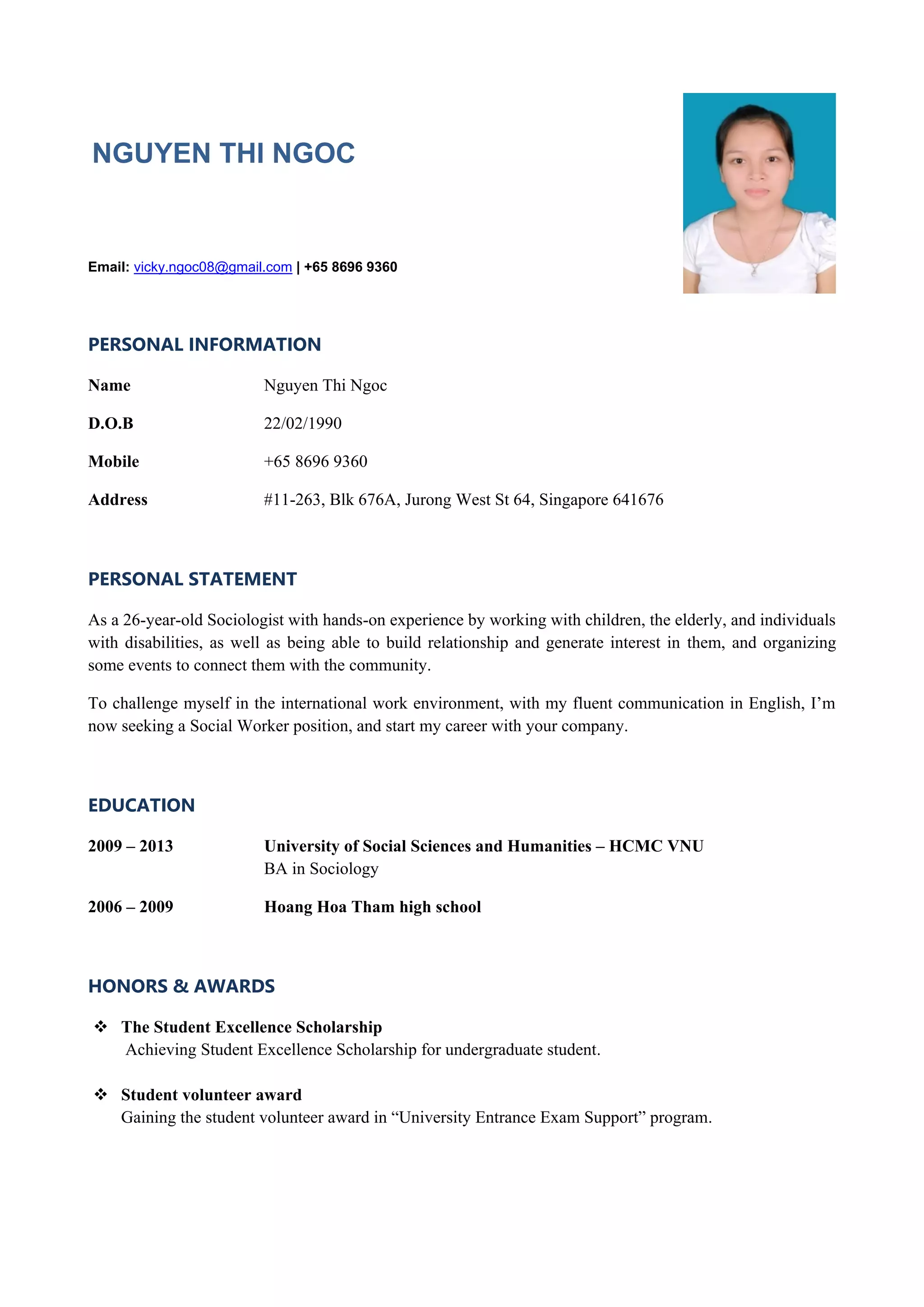 Vicky-resume | PDF