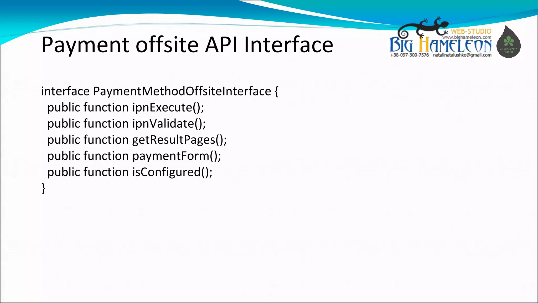 Anatomy of payment systems in Drupal 8 | PPT
