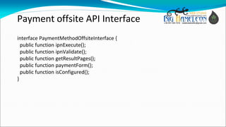Anatomy of payment systems in Drupal 8 | PPT