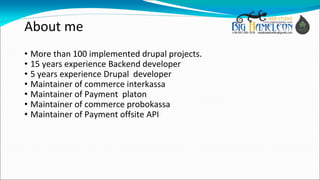 Anatomy of payment systems in Drupal 8 | PPT