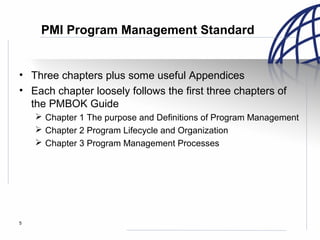 041006-Program Management PMI NB - PMI Logo | PPT
