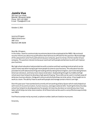 Jamila Vue Cover Letter | DOCX