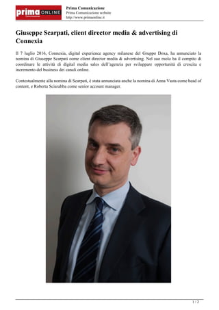 giuseppe-scarpati-client-director-media-advertising-di-connexia | PDF