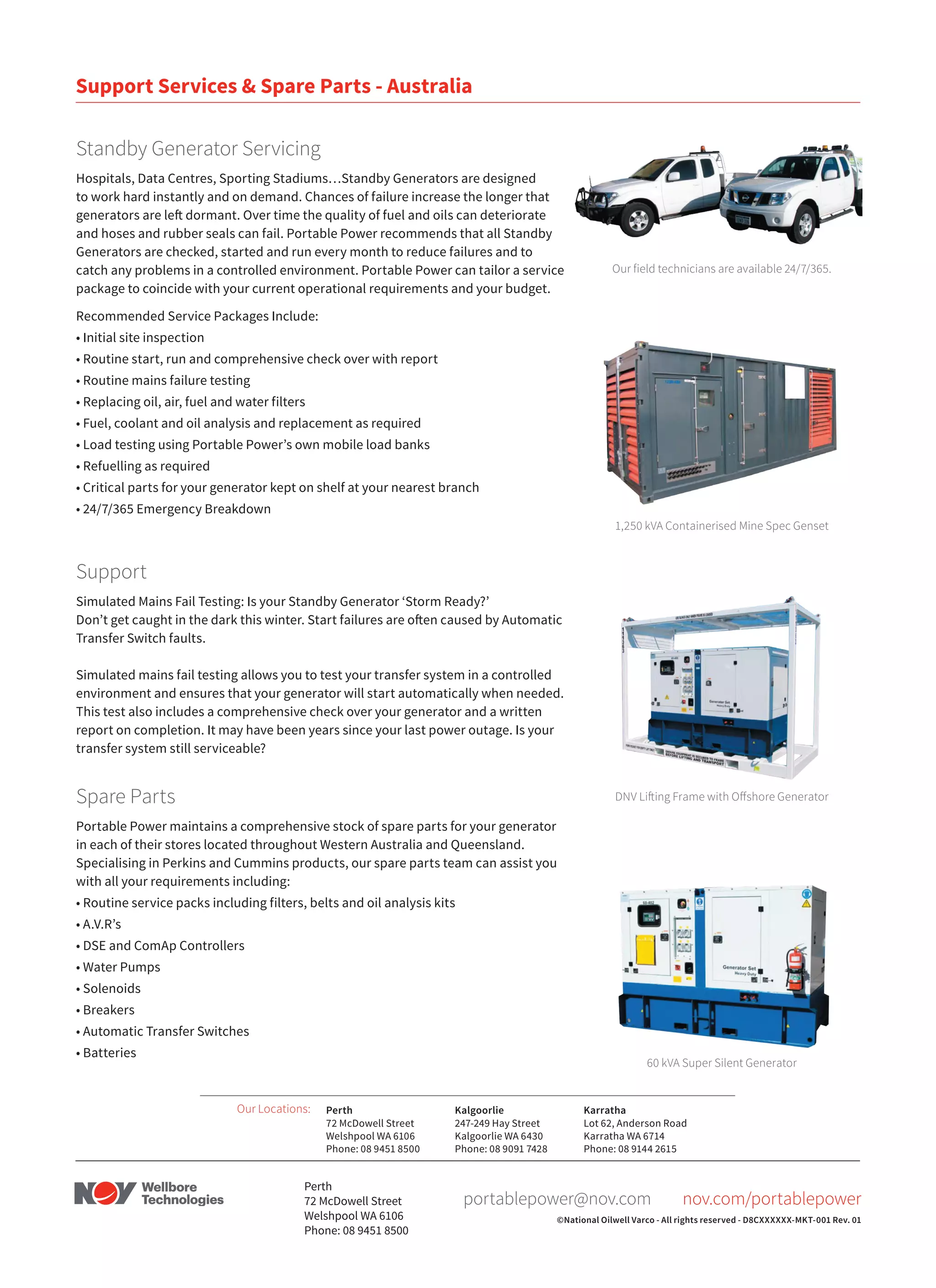 NOV PP_Service_Flyer | PDF | Road-Side Assistance | Automotive