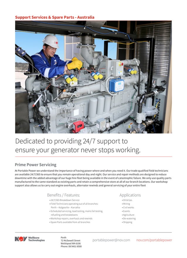 NOV PP_Service_Flyer | PDF | Road-Side Assistance | Automotive