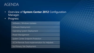 SCCM 2012 Presentation | PPTX