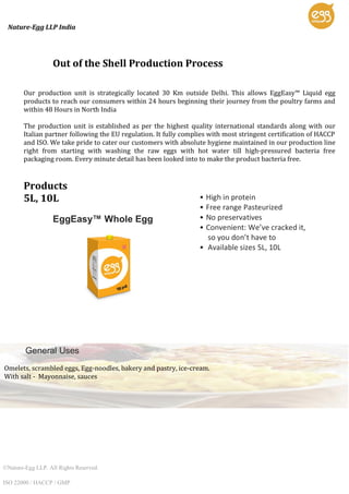 Eggeasy Profile | PDF