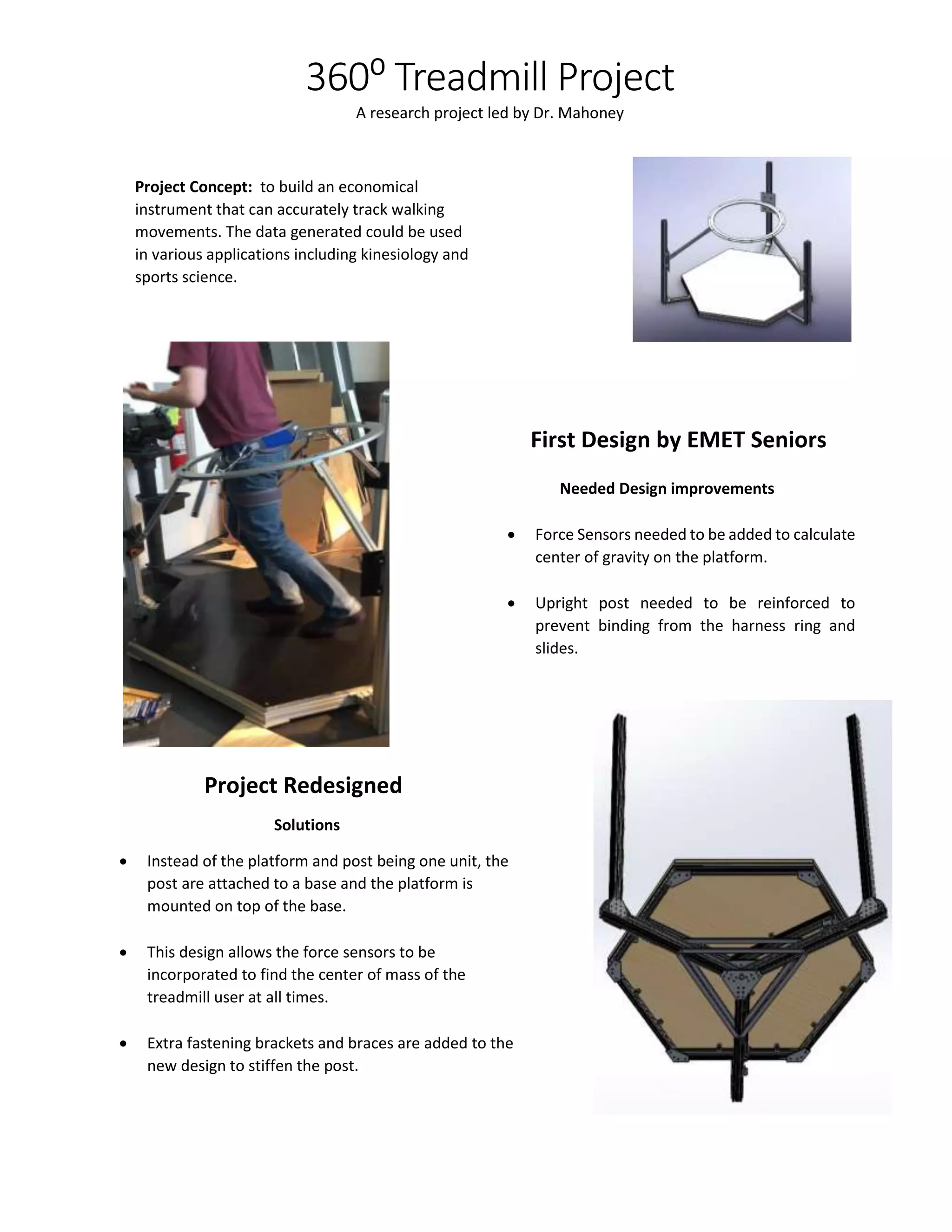 360 treadmill project | PDF